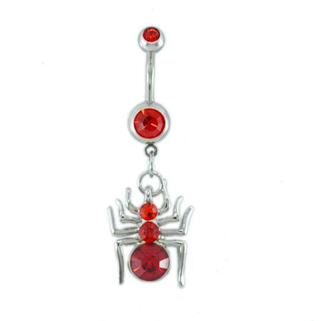 Red Spider Belly Button Rings – TSZjewelry